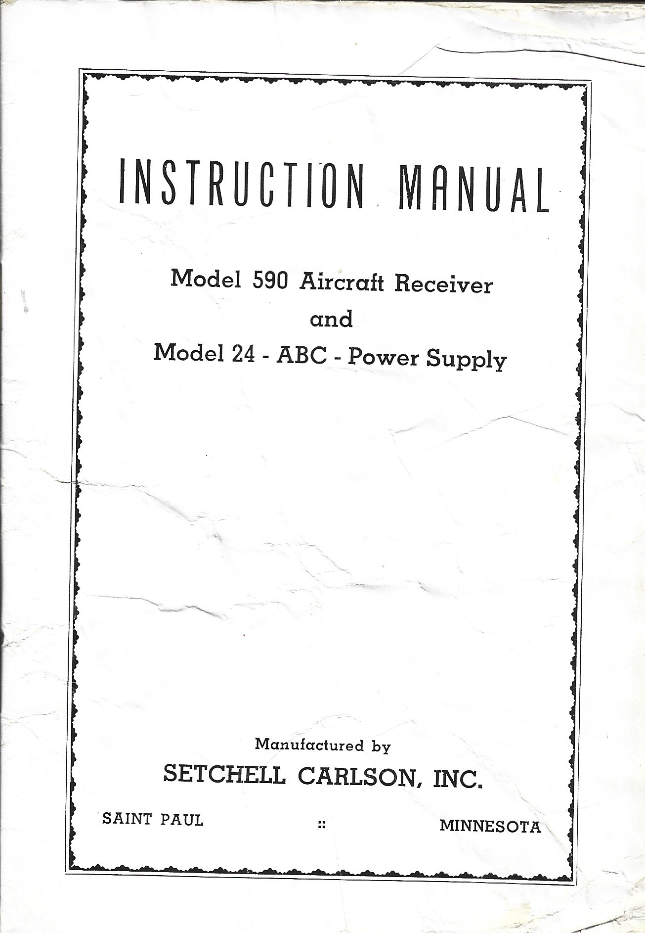 Aircraft receiver Model 590 – ARACCMA