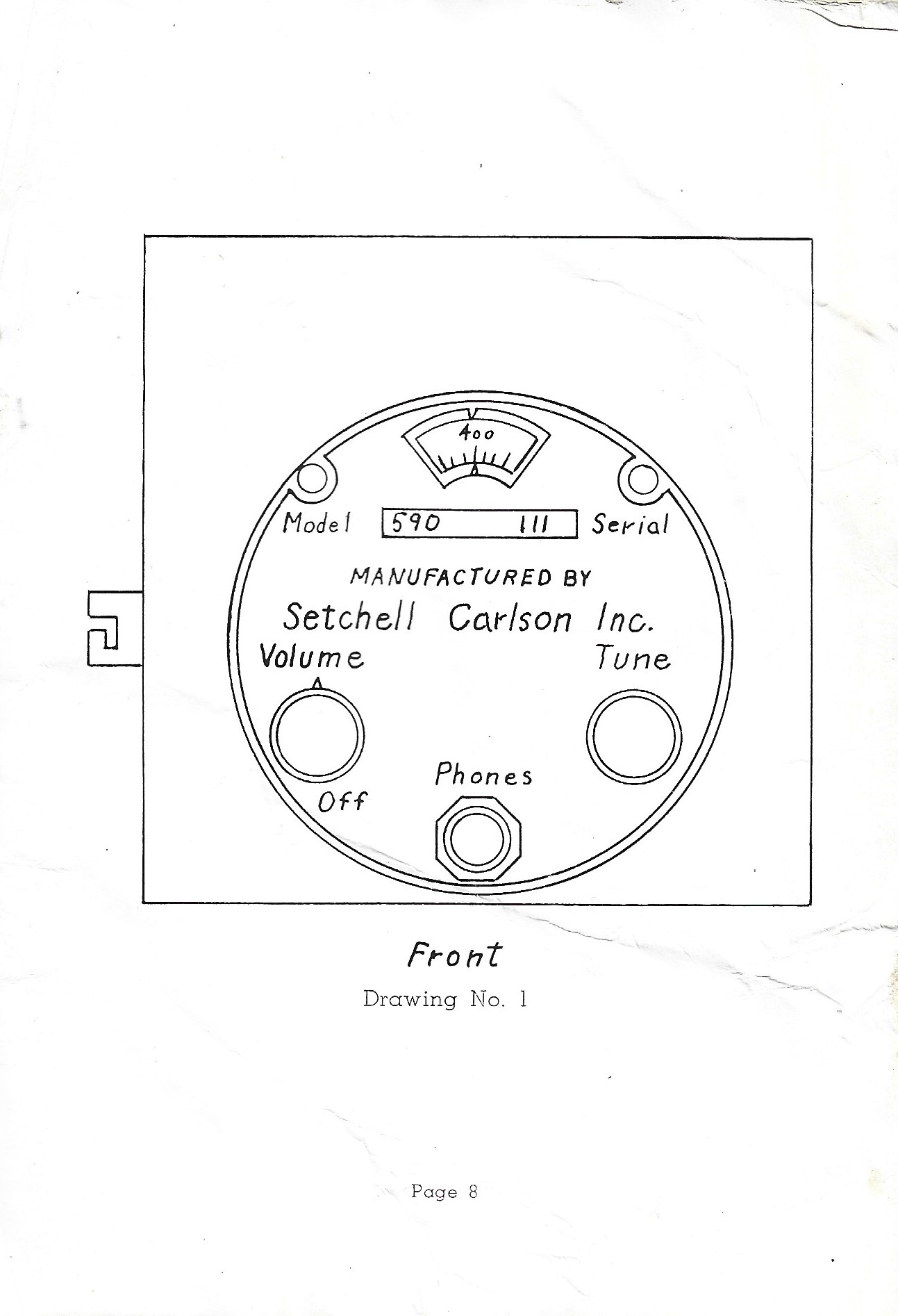 Aircraft receiver Model 590 – ARACCMA