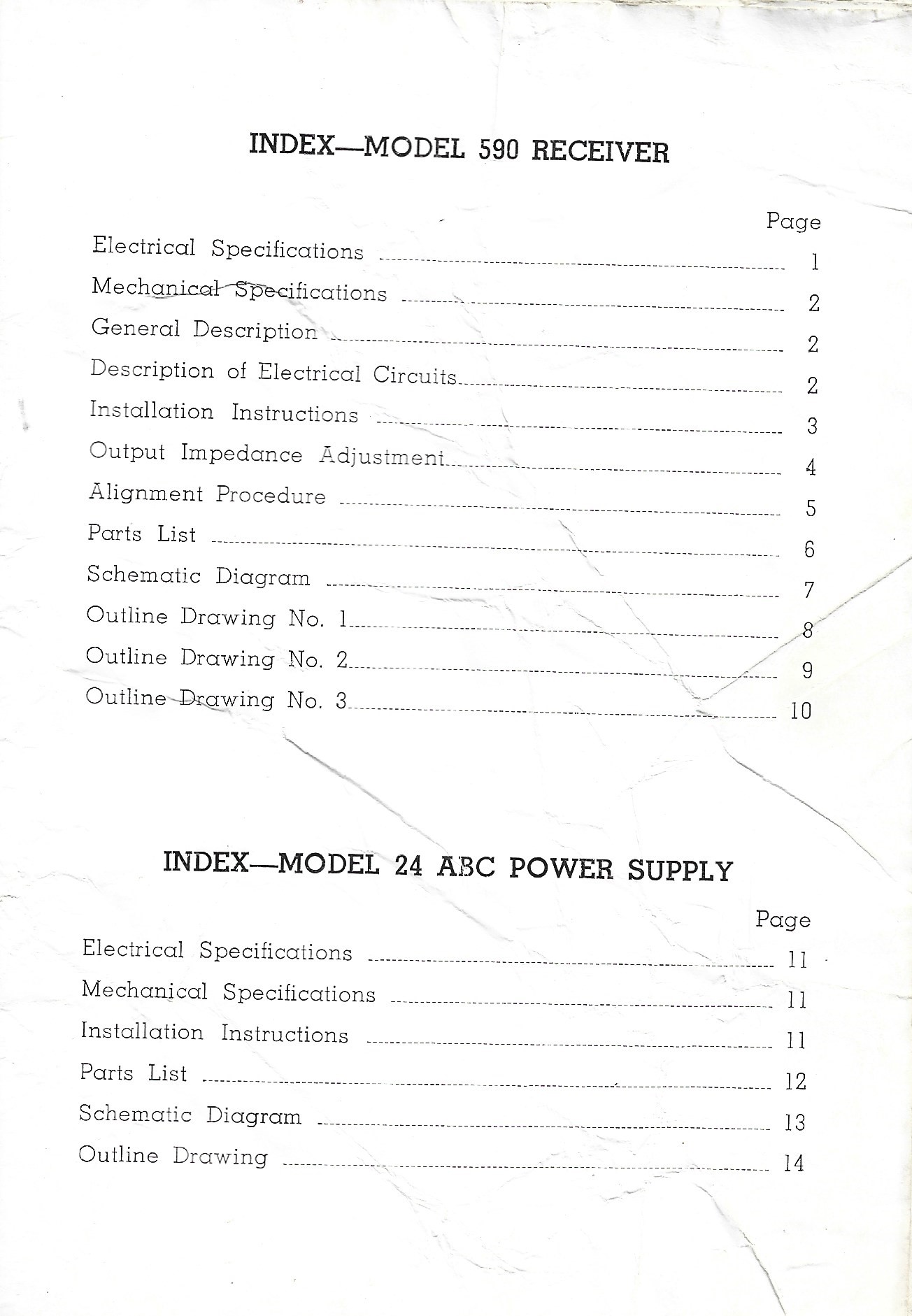 Aircraft receiver Model 590 – ARACCMA